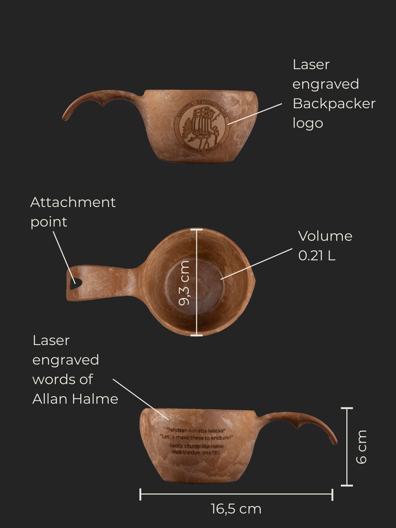 Savotta x Kupilka 21 cup